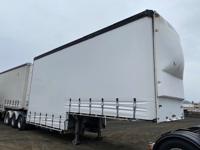 2003 Vawdrey 12 Pallet Dropdeck Curtainsider A Trailer With Mezz ...