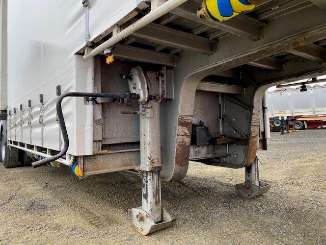 2003 Vawdrey 12 Pallet Dropdeck Curtainsider A Trailer With Mezz ...