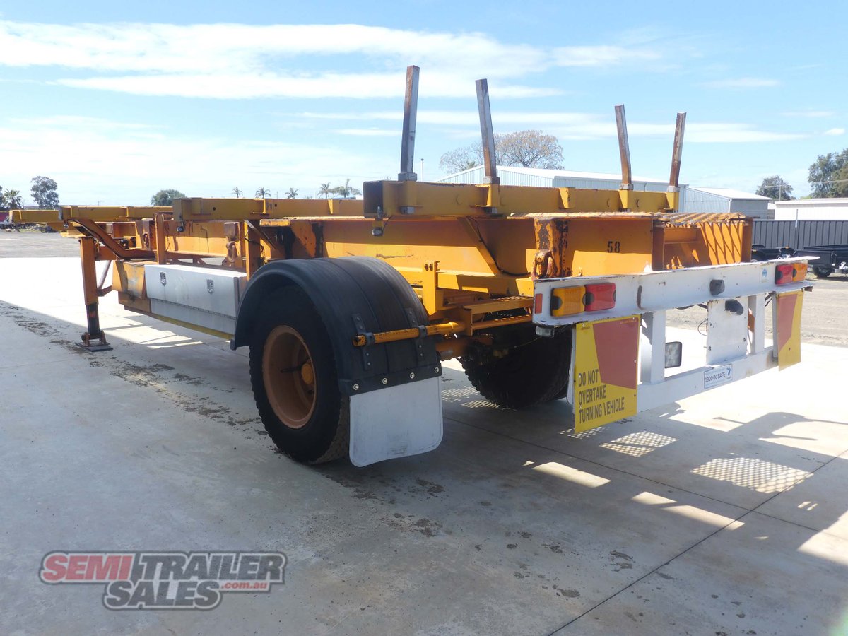 1970 Custom Single Axle Pole Jinker For Sale in Epsom, Bendigo | Semi ...