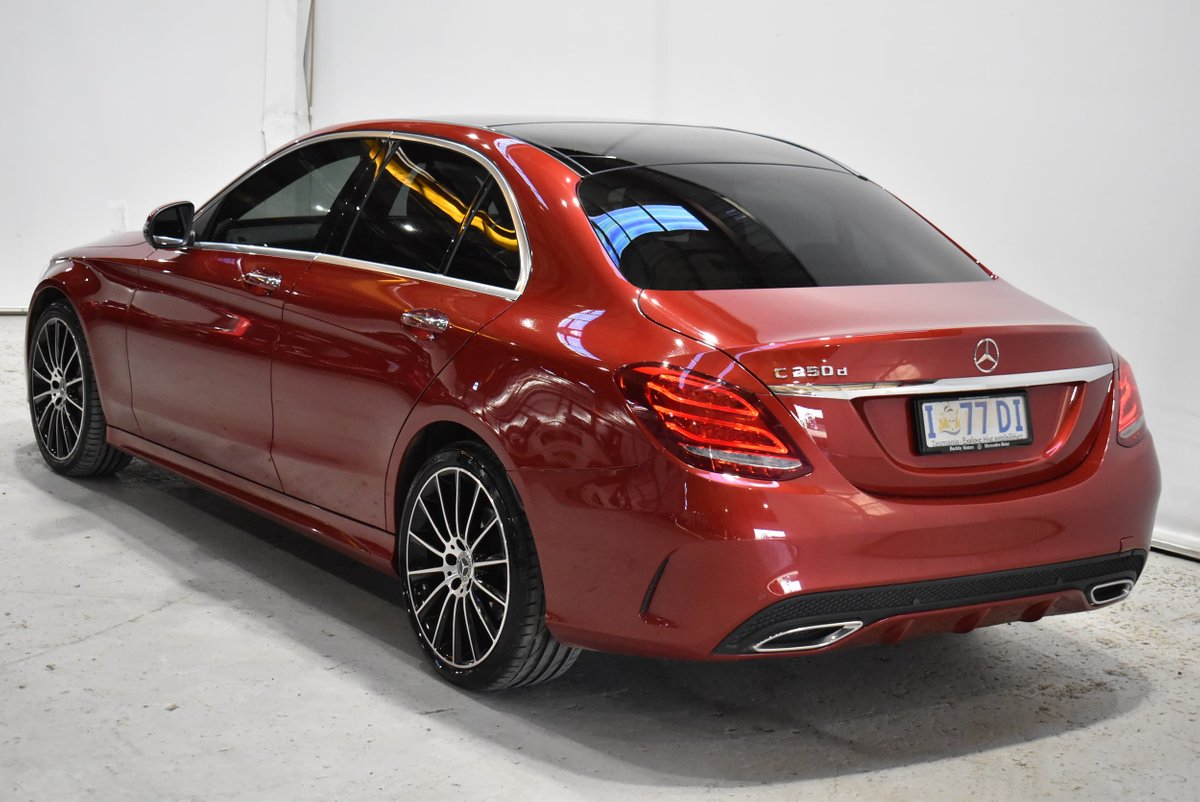 2018 Mercedes-Benz C-Class C250 D W205 For Sale in Launceston, TAS (Red ...