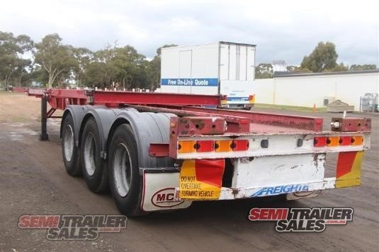 2001 Freighter Semi Retractable Skel Semi Trailer For Sale in Epsom ...
