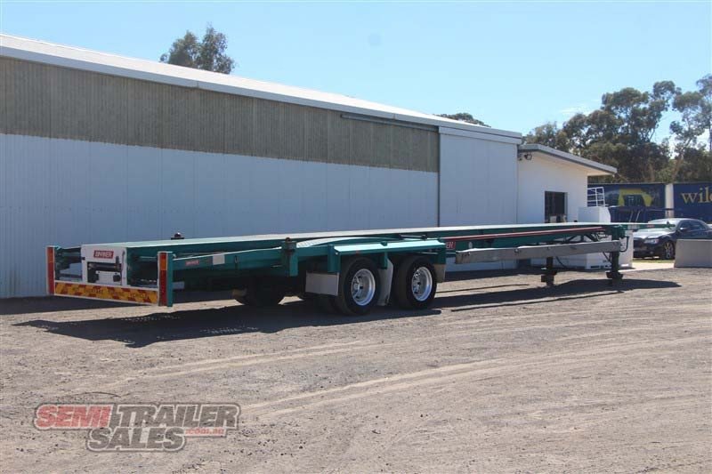 2004 Barker Semi 53FT Bogie Axle Skel Trailer For Sale in Epsom ...