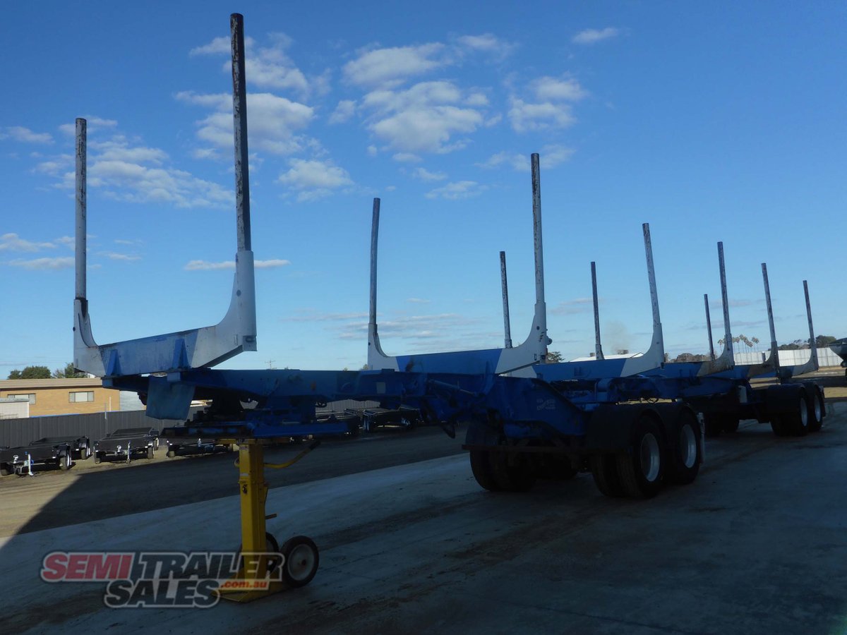 2009 Kennedy LOG Jinker B Double SET For Sale in Epsom, Bendigo | Semi ...