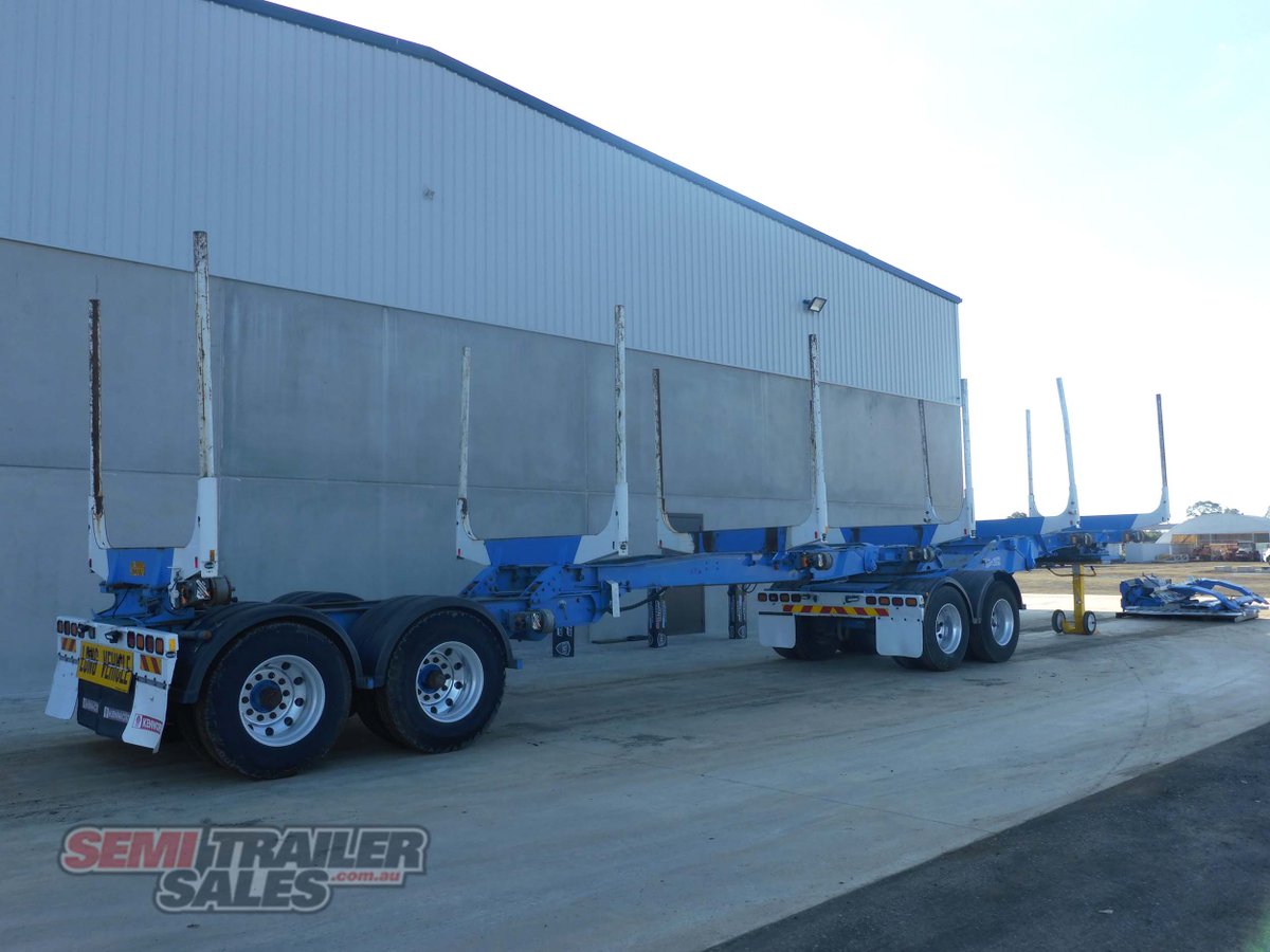 2009 Kennedy LOG Jinker B Double SET For Sale in Epsom, Bendigo | Semi ...