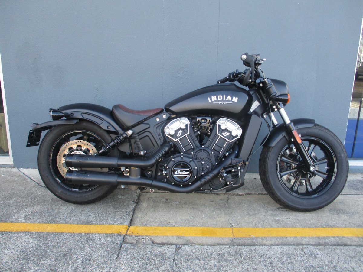 2020 Indian Scout Bobber Thunder Black Smoke | Reviewmotors.co