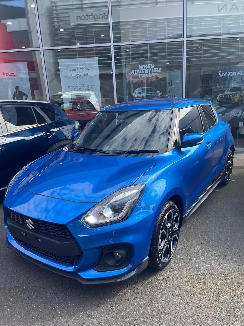 New Suzuki Swift Sport Blue