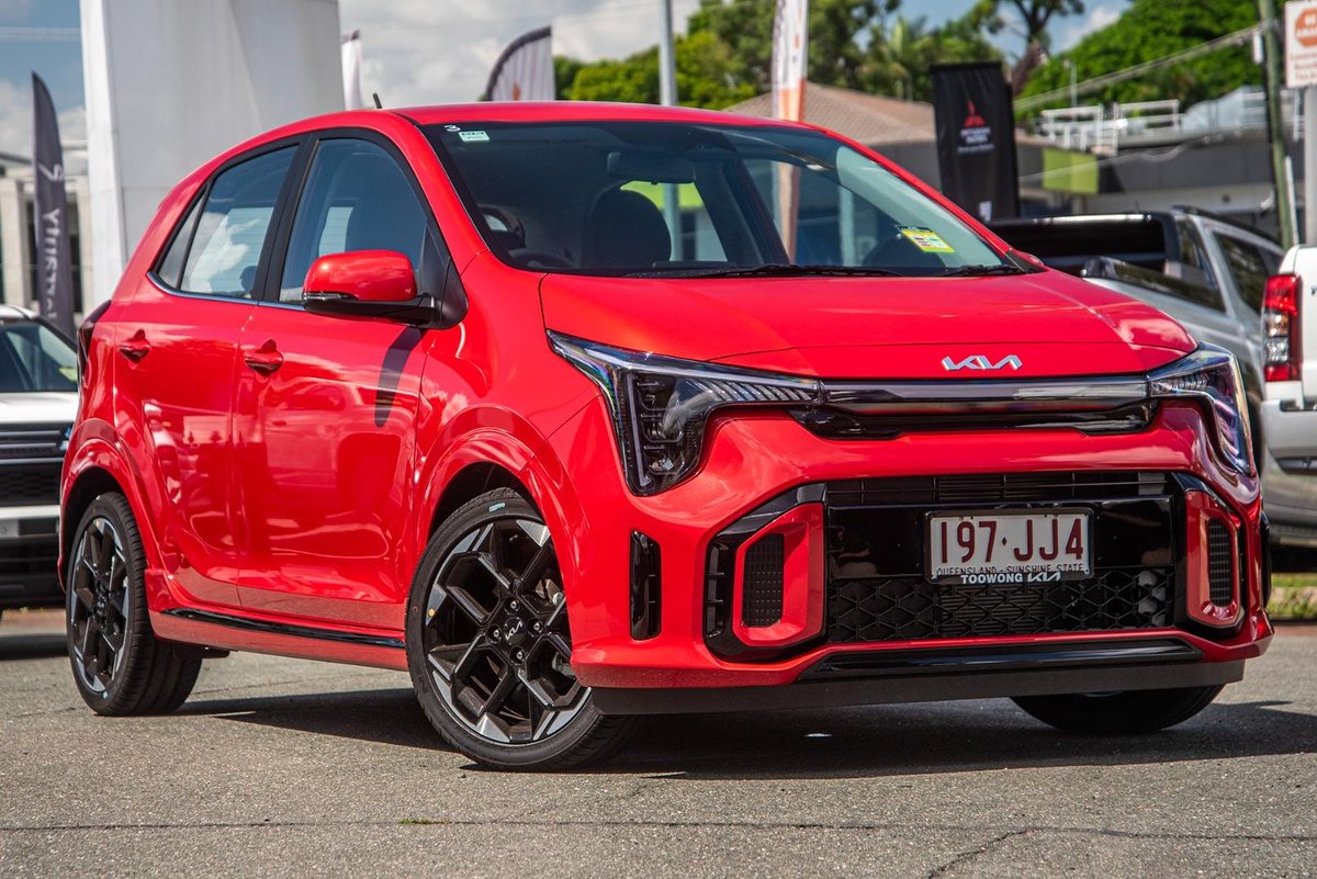 2023 Kia Picanto GT-Line JA PE2 MY24 For Sale in Toowong, QLD (Signal Red) | Toowong Kia