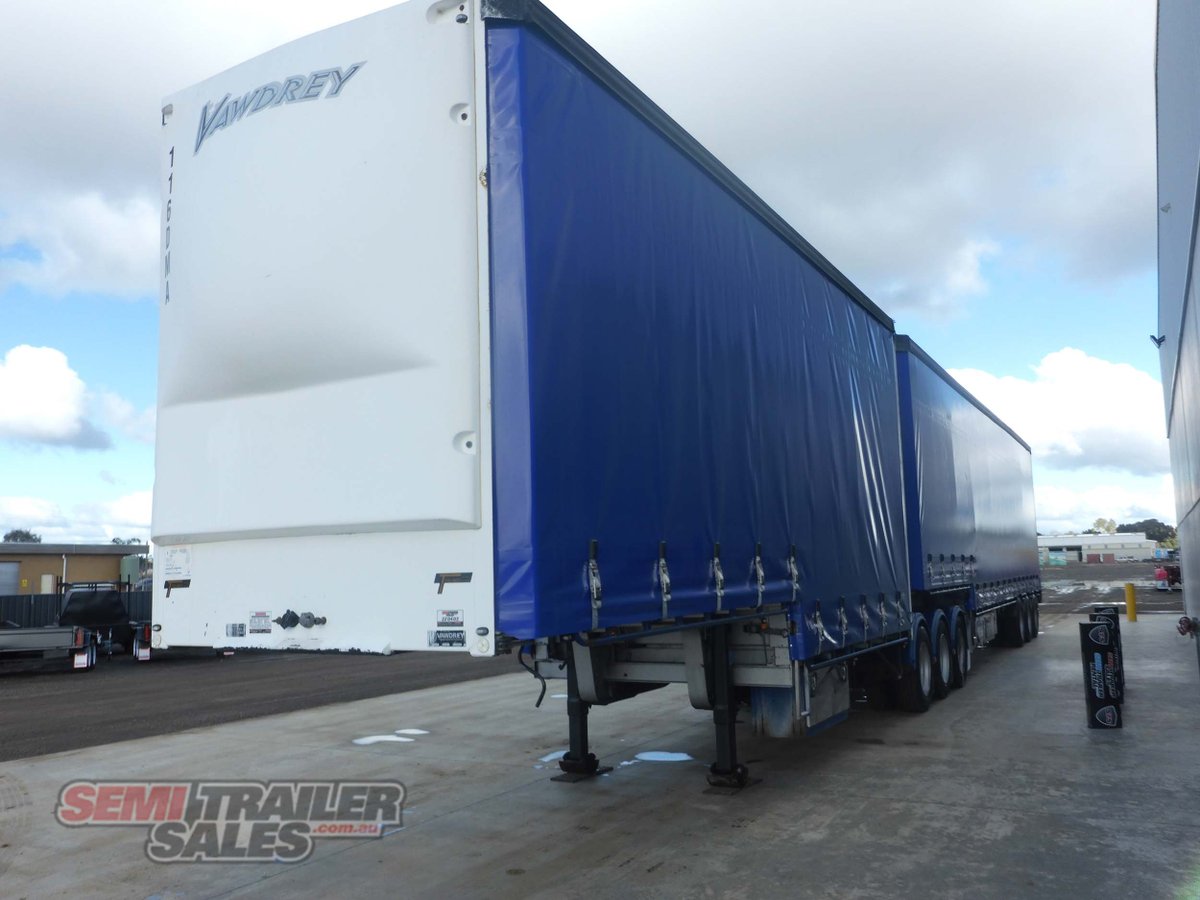 2005 Vawdrey 34 Pallet Dropdeck B Double SET With Mezz Deck - Rental ...