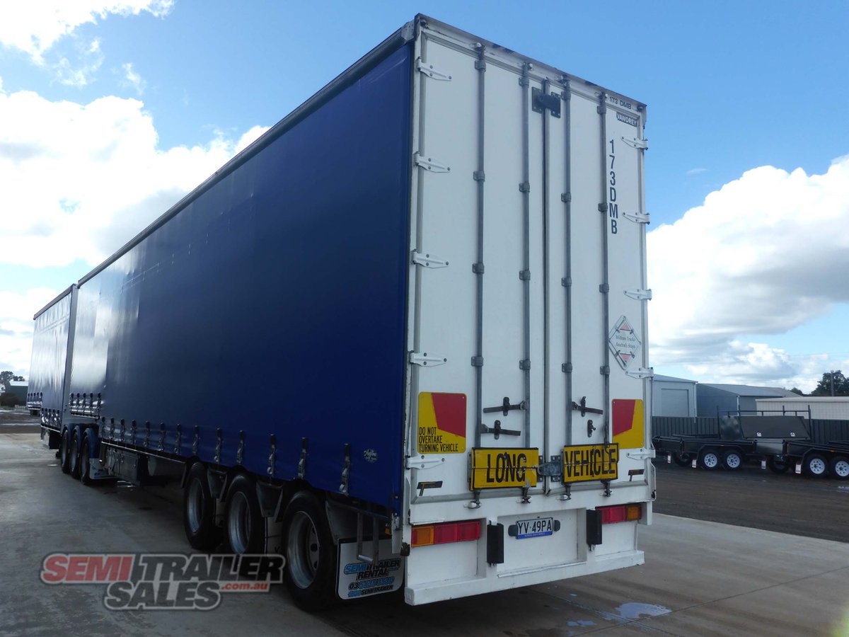 2005 Vawdrey 34 Pallet Dropdeck B Double SET With Mezz Deck - Rental ...