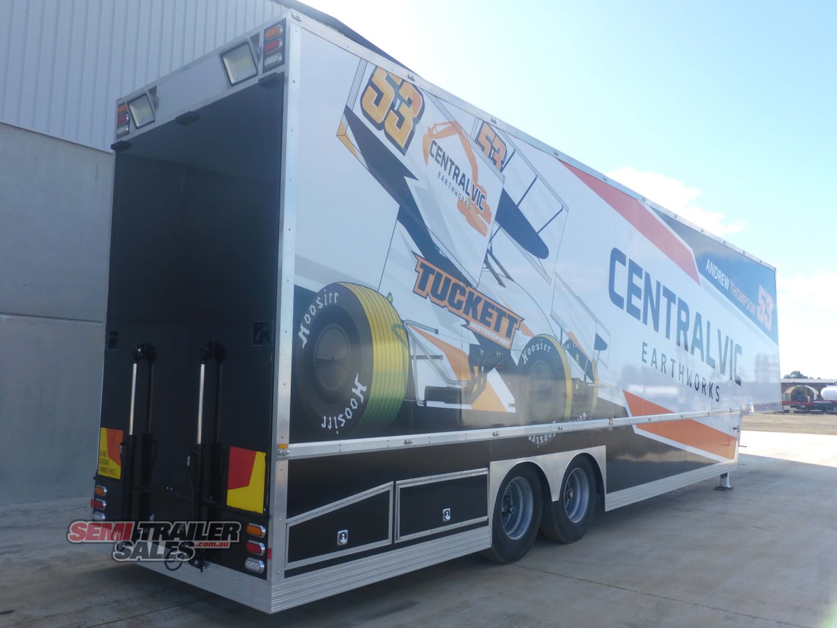 2018 MCF Enclosed Race CAR Transporter For Sale in Epsom, Bendigo ...