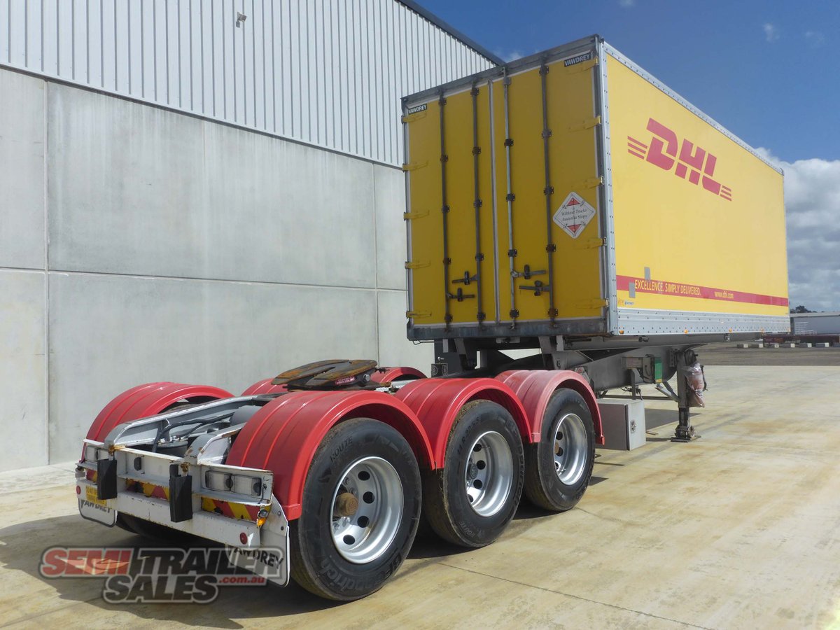 2012 Vawdrey 12 Pallet Rollback Refrigerated Pantech A Trailer Double ...