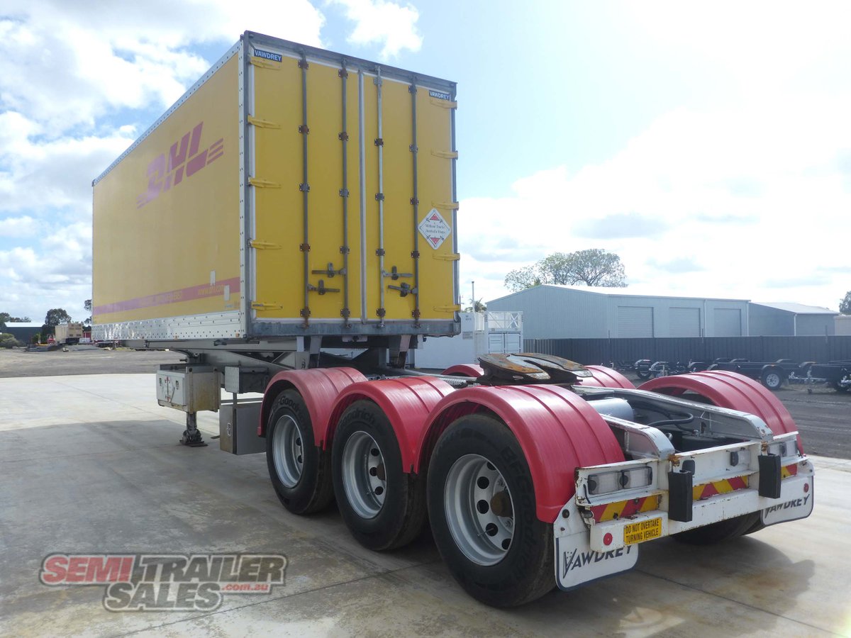 2012 Vawdrey 12 Pallet Rollback Refrigerated Pantech A Trailer Double ...