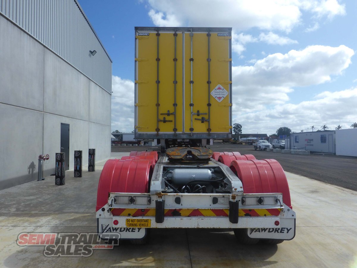 2012 Vawdrey 12 Pallet Rollback Refrigerated Pantech A Trailer Double ...