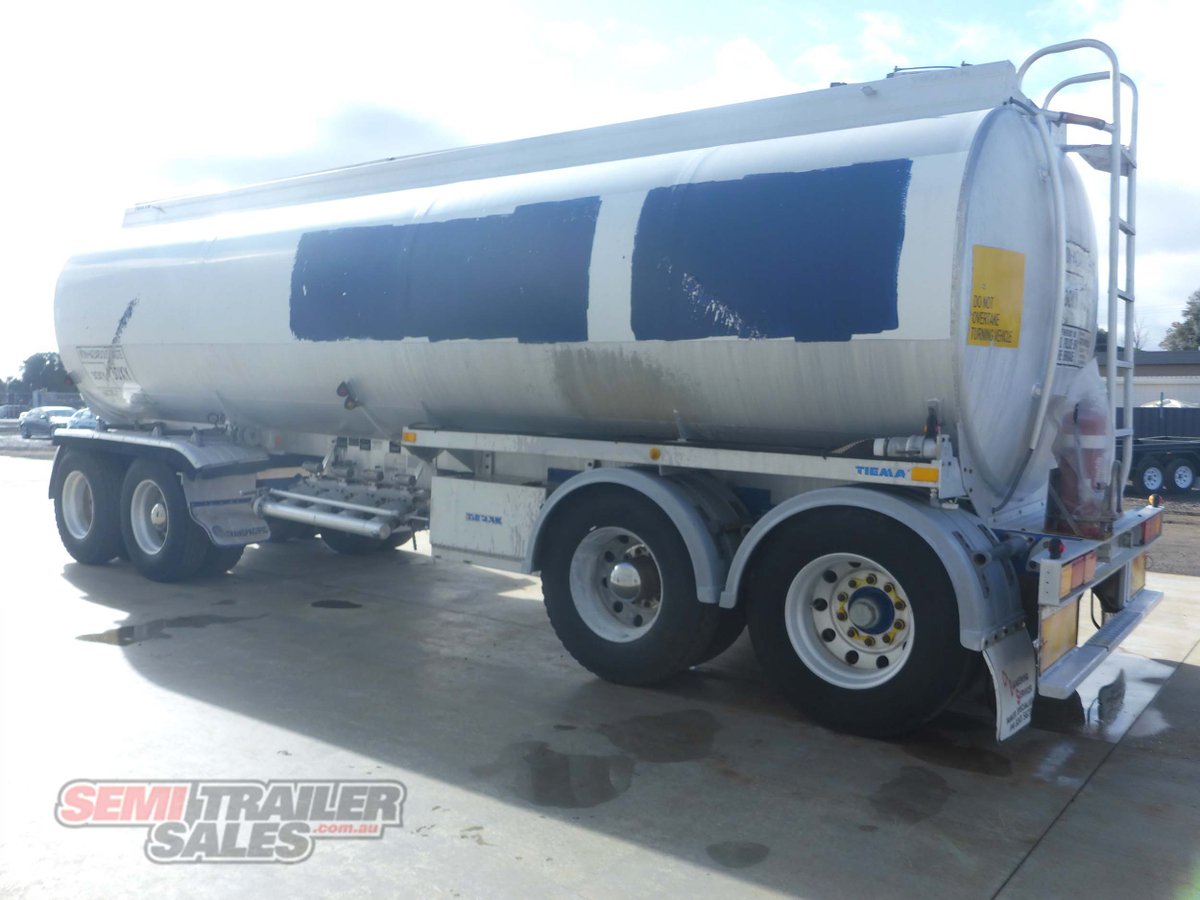 1999 Tieman Quad DOG Tanker For Sale in Epsom, Bendigo | Semi Trailer Sales
