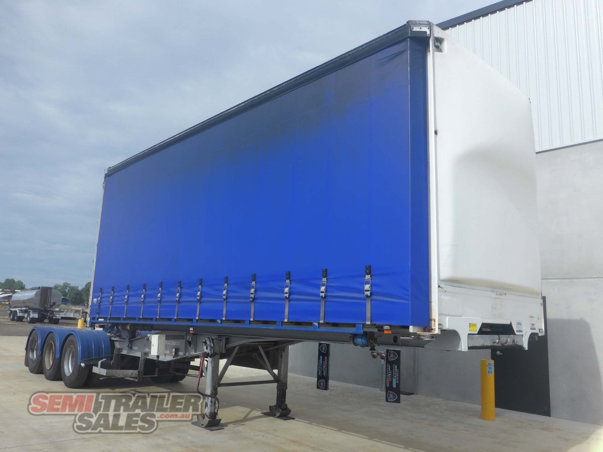 2008 Krueger 12 Pallet Rollback Curtainsider A Trailer - Rental For ...