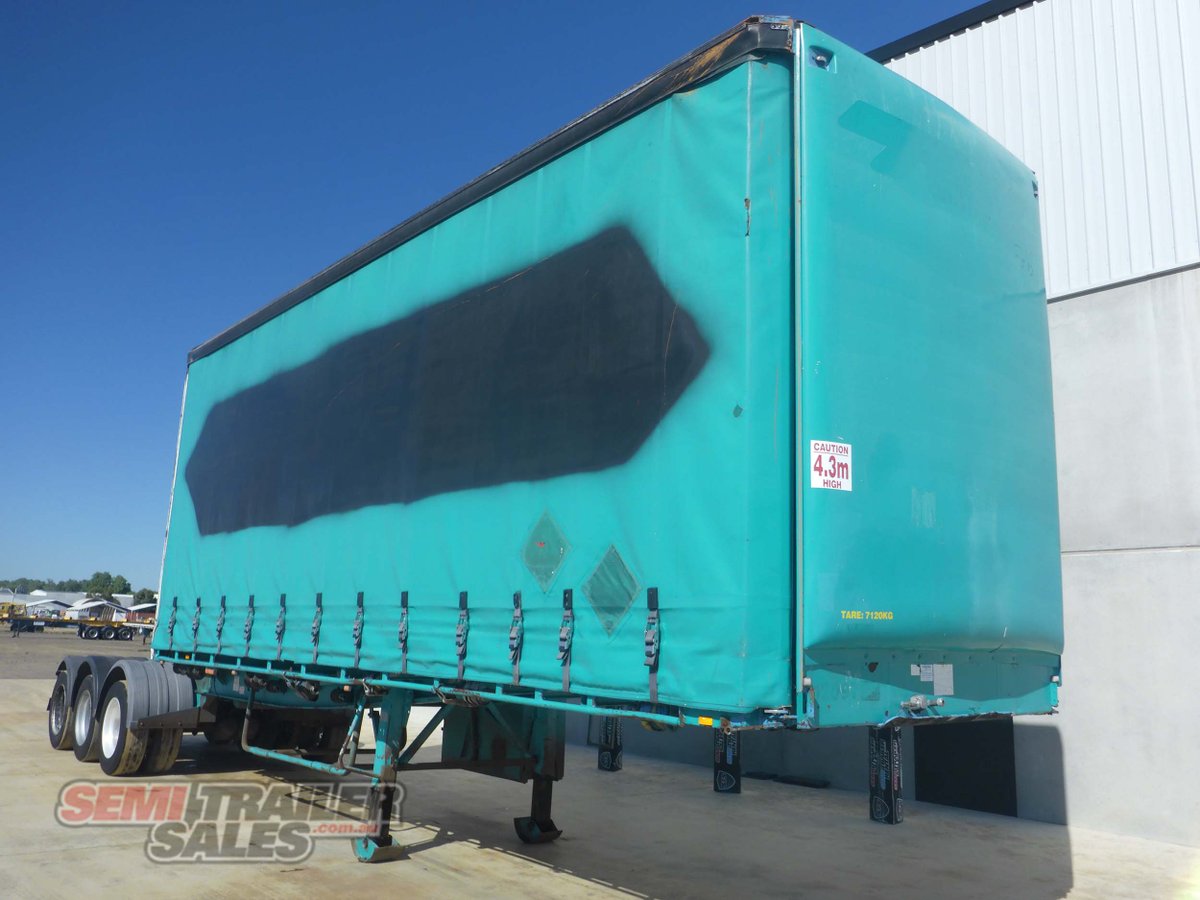1997 Freighter 12 Pallet Curtainsider A Trailer For Sale in Epsom ...