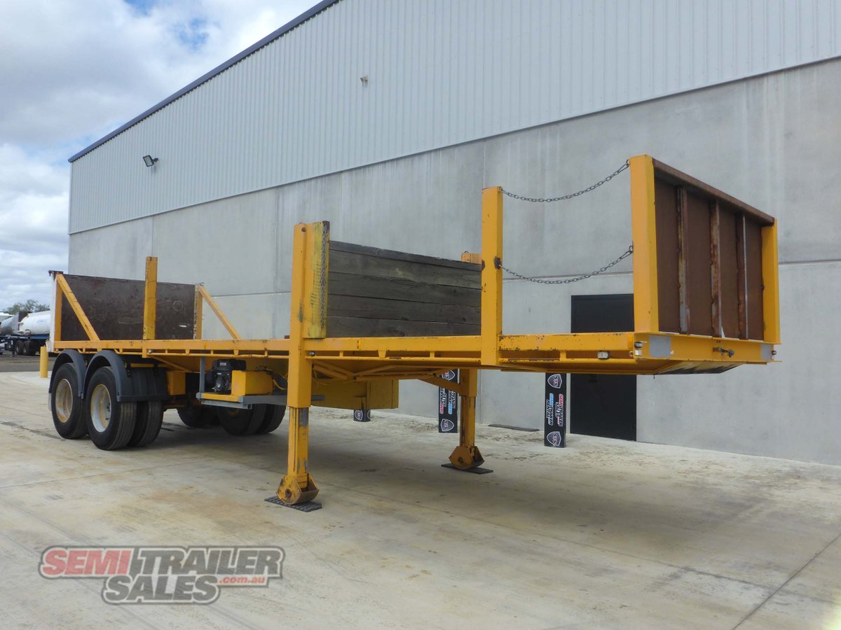 2005 HVM 32FT Bogie FLAT TOP For Sale in Epsom, Bendigo | Semi Trailer ...