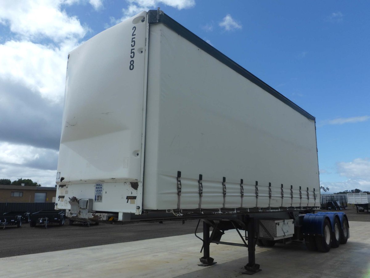 2001 Vawdrey 12 Pallet Curtainsider Rollback A Trailer For Sale in ...