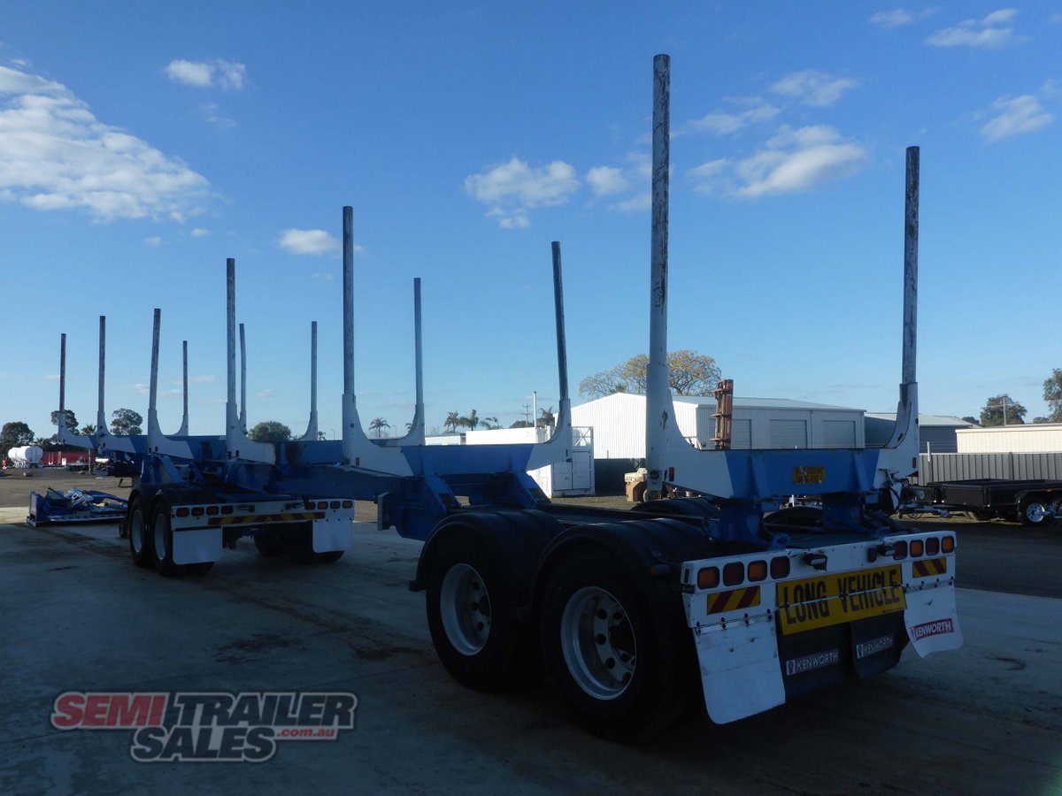 2009 Kennedy LOG Jinker B Double SET For Sale in Epsom, Bendigo | Semi ...
