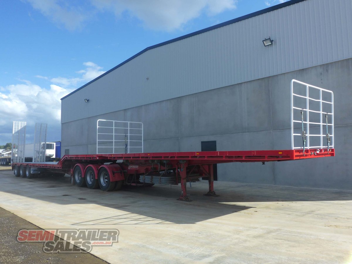 2011 Barker B/D Combination Rental Drop Deck B Double SET - Rental For ...