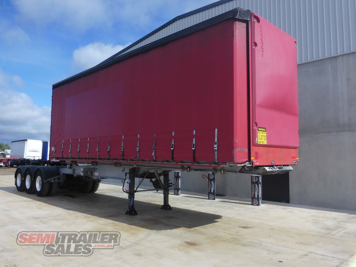 2006 Vawdrey 12 Pallet Rollback Curtainsider A Trailer For Sale in ...