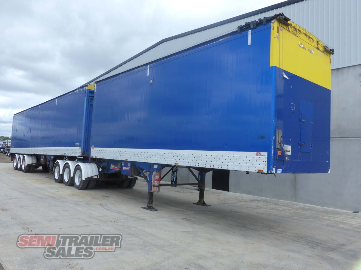 2008 Barker Chip BIN B Double SET Platform Tippers For Sale in Epsom ...