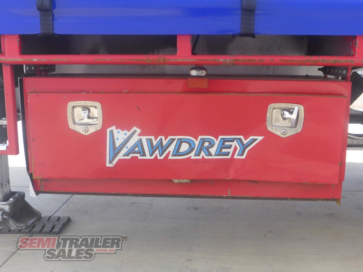 2015 Vawdrey 34 Pallet Dropdeck Curtainsider B Double SET With Mezz For ...