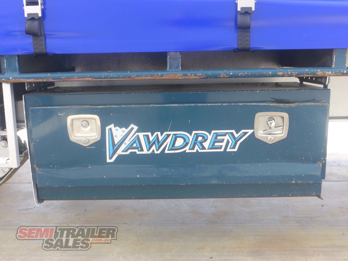 2015 Vawdrey 34 Pallet Dropdeck Curtainsider B Double SET With Mezz For ...