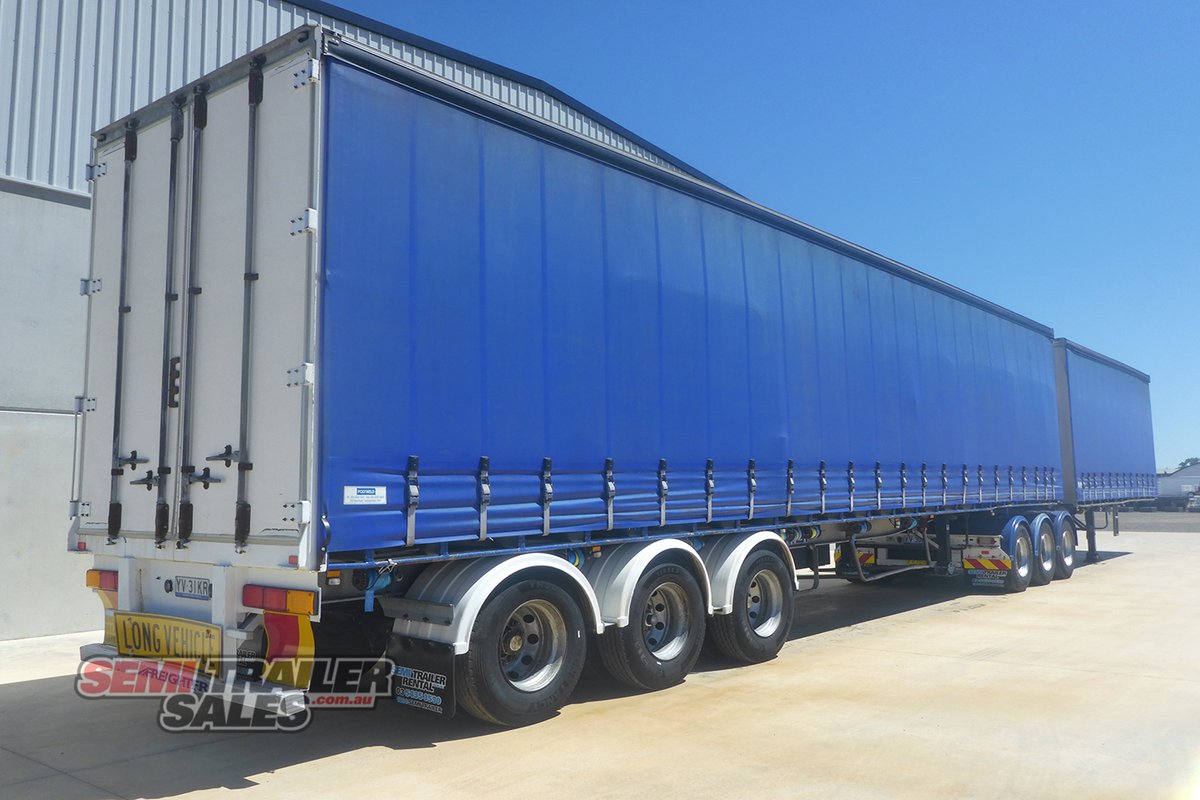 2012 Maxitrans B/D Combination Curtainsider B Double SET - Rental For ...