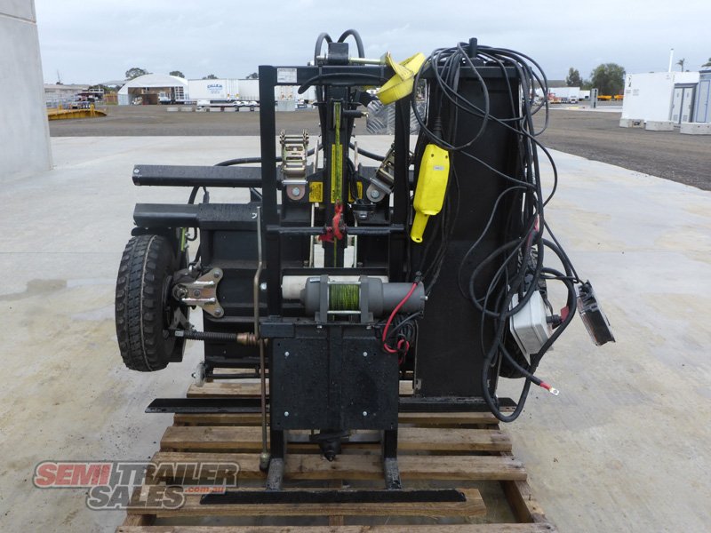 2017 Custom Intertrade Compact Recovery Single Axle Folding Trailer For ...