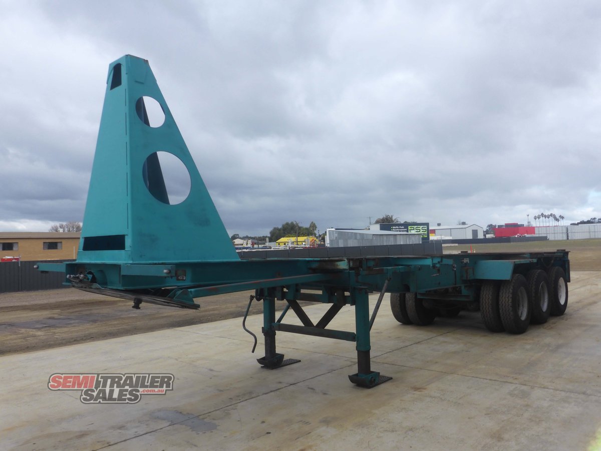 Custom 20FT Tipping Skel For Sale in Epsom, Bendigo | Semi Trailer Sales