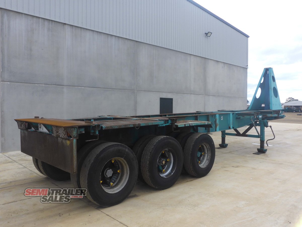 Custom 20FT Tipping Skel For Sale in Epsom, Bendigo | Semi Trailer Sales